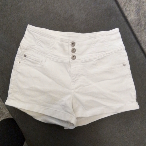 NOBO | Shorts | Nobo White High Rise Shorts | Poshmark
